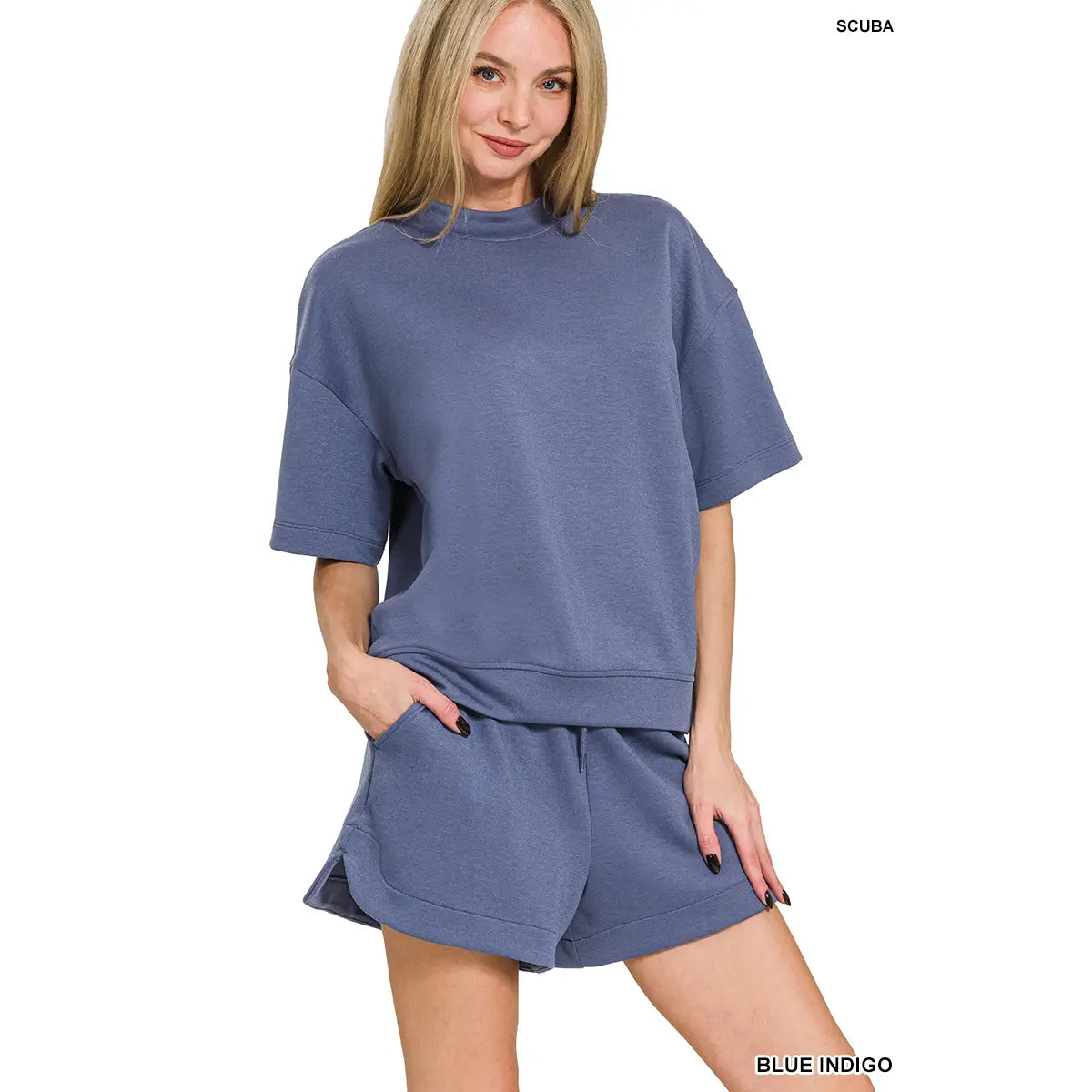 THE SCUBA SET- INDIGO – Dear Rosie Boutique